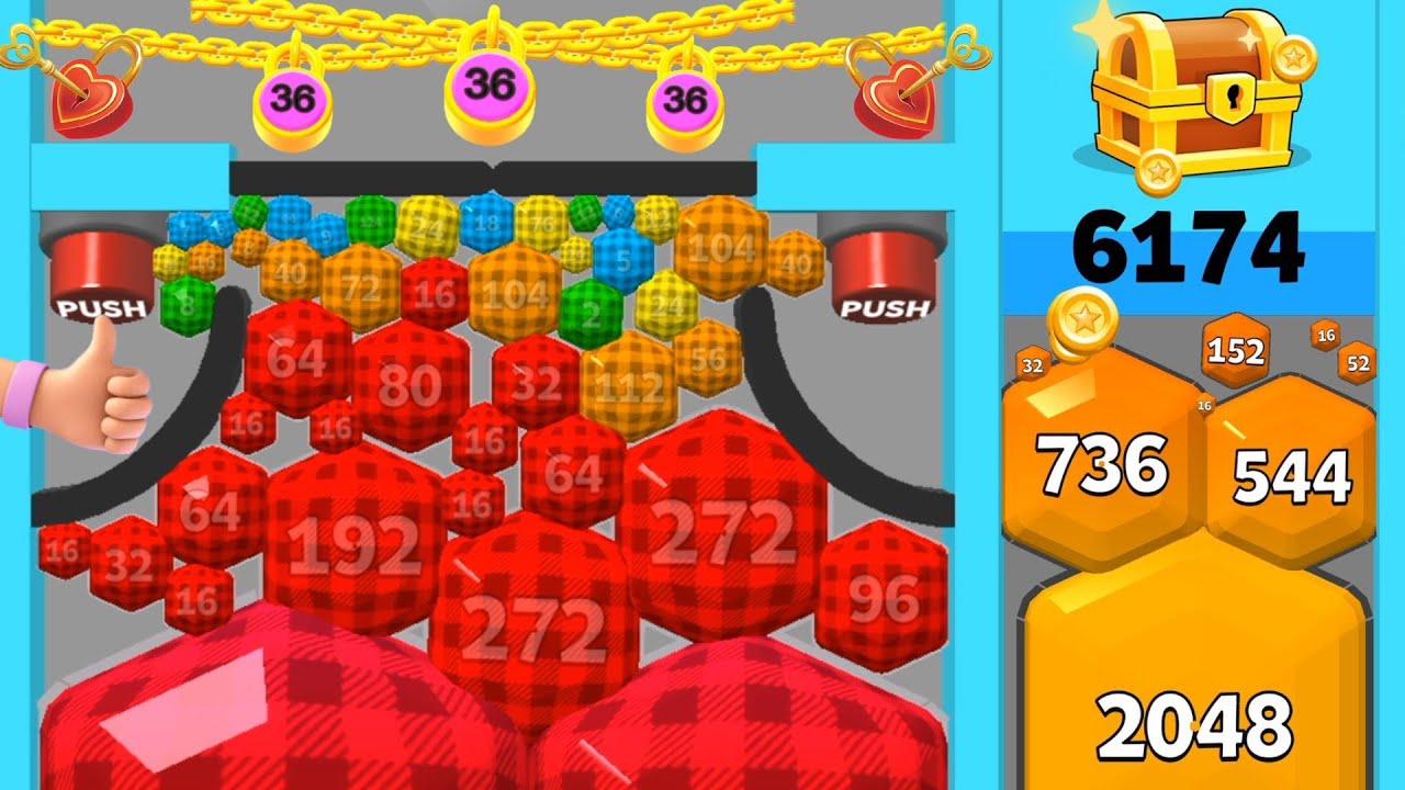 Satisfying mobile game - Puff Up gameplay walkthrough part 1 # ...