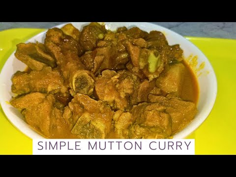 Simple Mutton Curry Recipe for beginners 🧑‍🍳|Quick And Easy Mutton ...