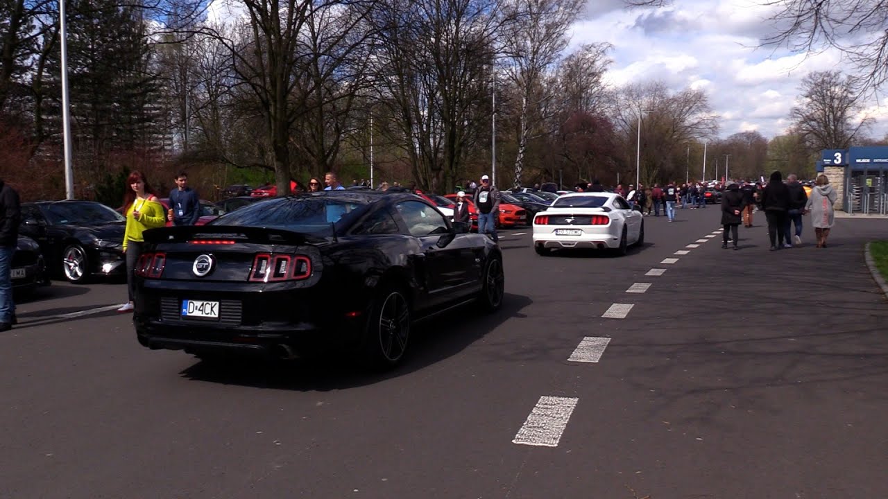 Ogólnopolski zlot fanów Forda Mustanga 15.04.2023 - YouTube