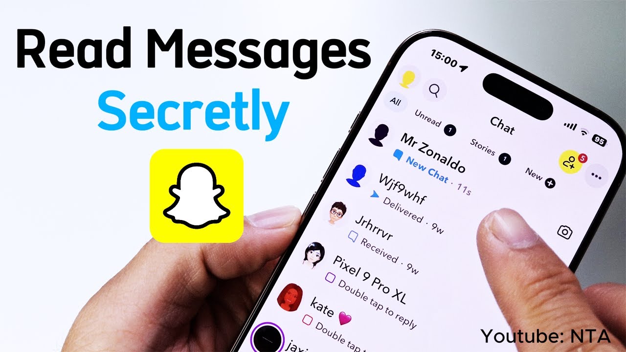 Read Snapchat Messages without Them Knowing - YouTube