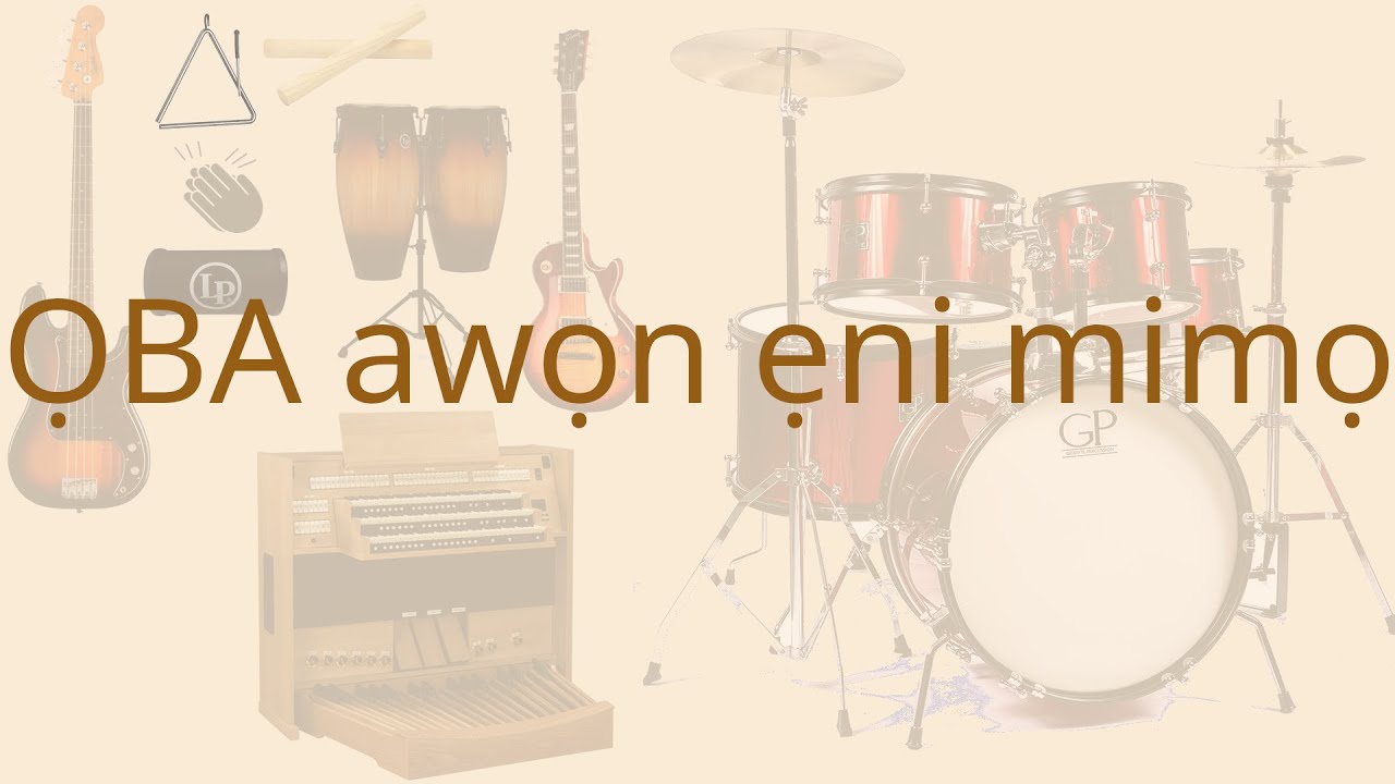 Oba awon eni mimo (1st Verse Piano) - YouTube