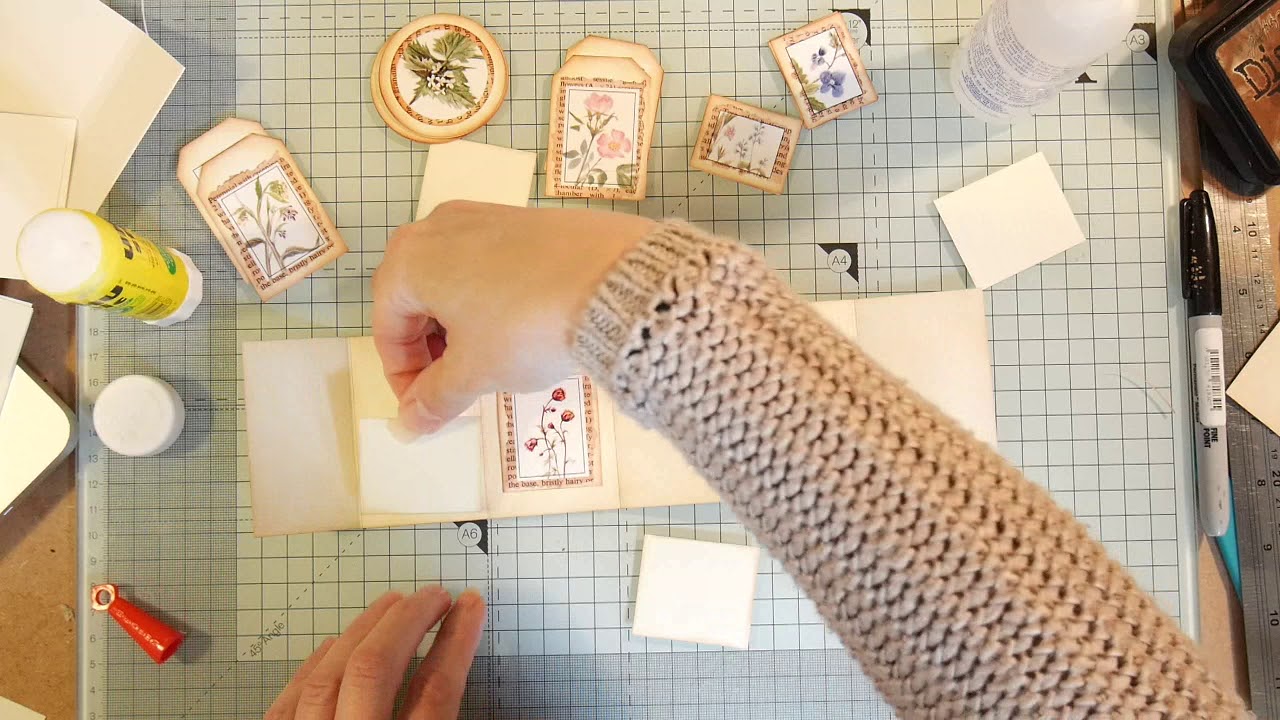 Tutorial: Flip Out Book Thingy - YouTube