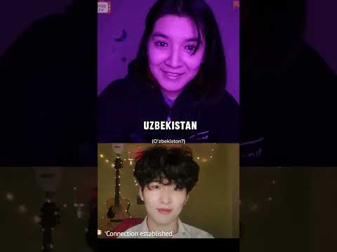 I met an Uzbek girl for the first time😁  #ometv #uzbekistan #uzbek #korea #turkey