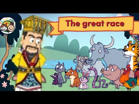 The great race || story of Chinese zodiac || kids in the crowd #stories ...