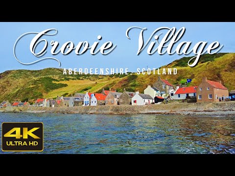 Crovie Village Walk, Scottish Countryside 4K [short preview]