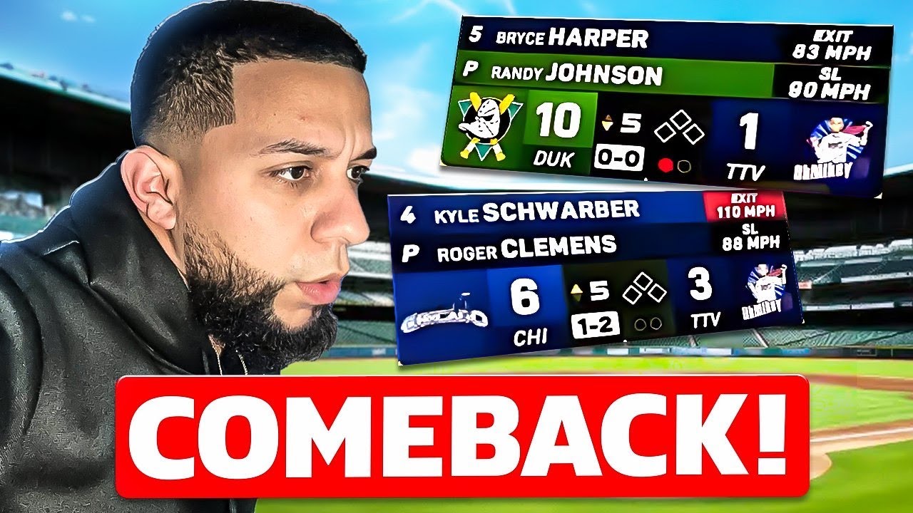 GREATEST COMEBACK EVER IN MLB THE SHOW 25? - YouTube