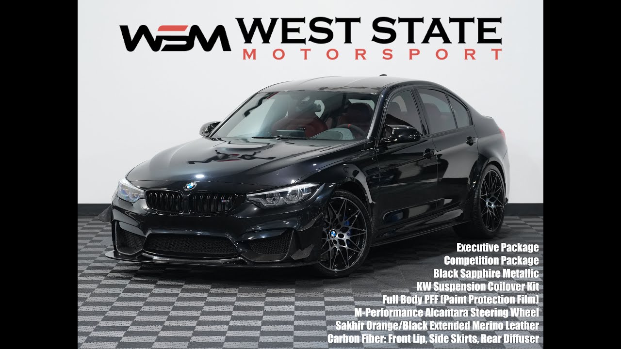 2018 BMW M3 Competition West State Motorsport #WSM1724 - YouTube
