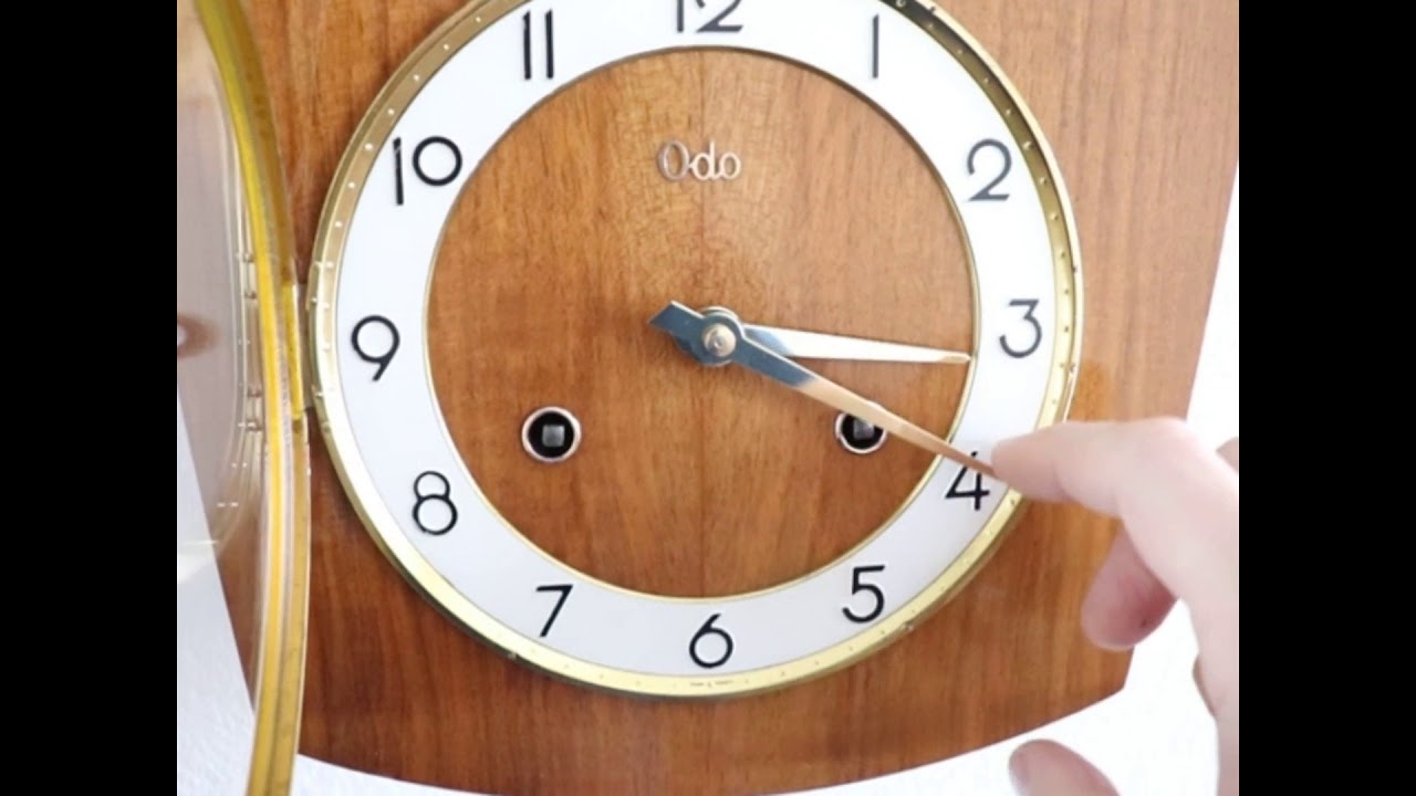 Door Closed ODO Wall ANIMATED Feature! TOP Clock Vintage Mid Century ...