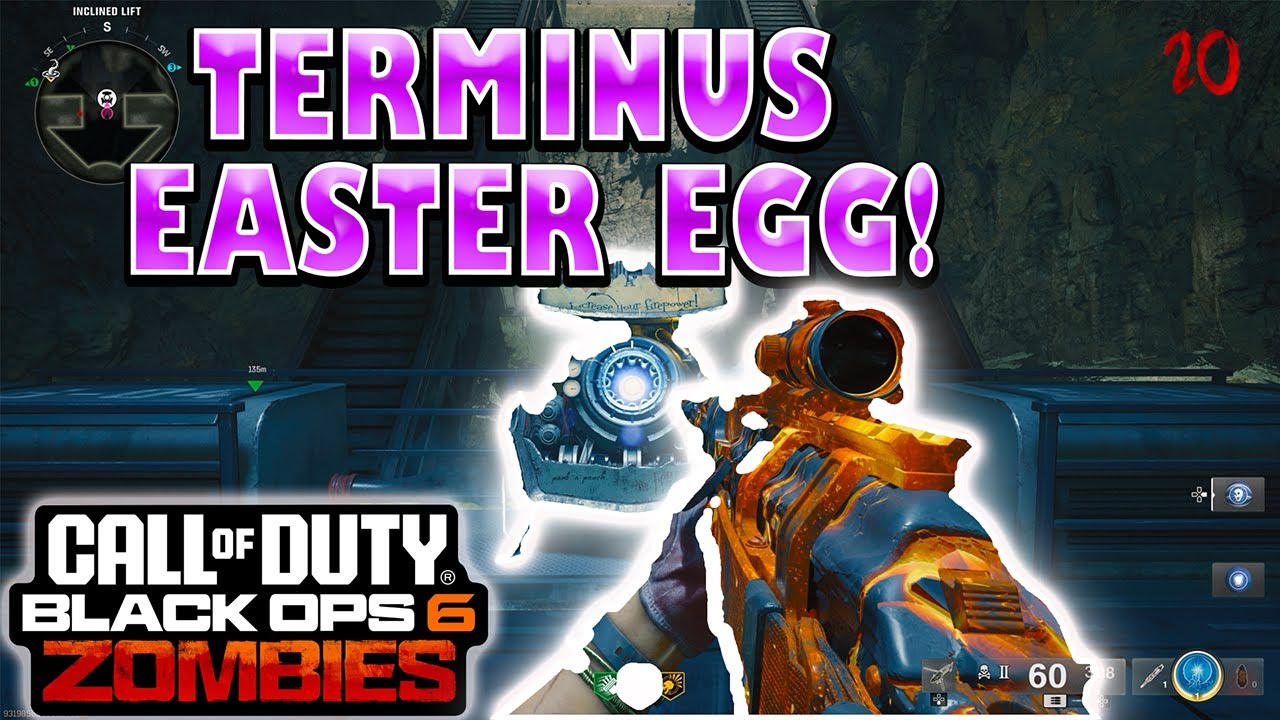 BLACK OPS 6 ZOMBIES | TERMINUS EASTER EGG COMPLETION! - YouTube