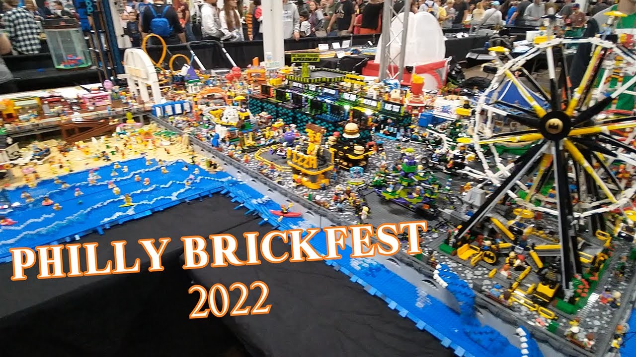 Philly Brickfest 2022 Vlog! DasSockMan| #lego #vlog #brickfest - YouTube