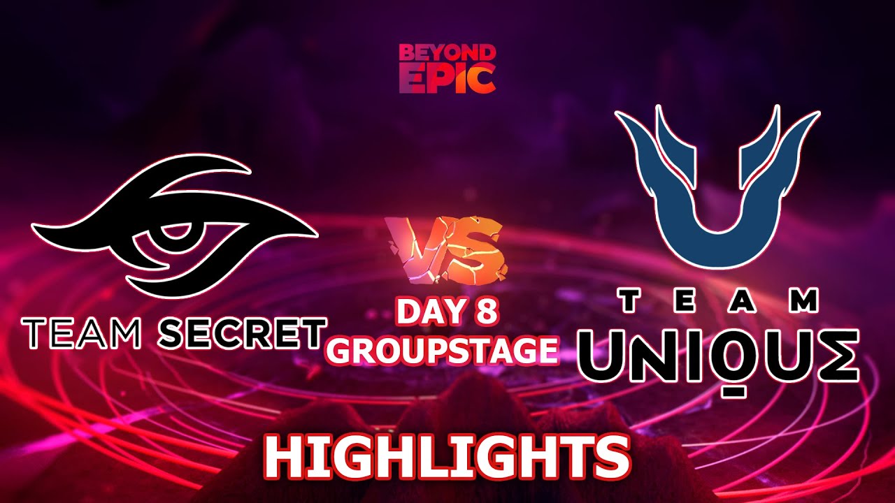 SECRET vs UNIQUE - SECRET LEAGUE DEBUT - BEYOND EPIC LEAGUE 2020 ...