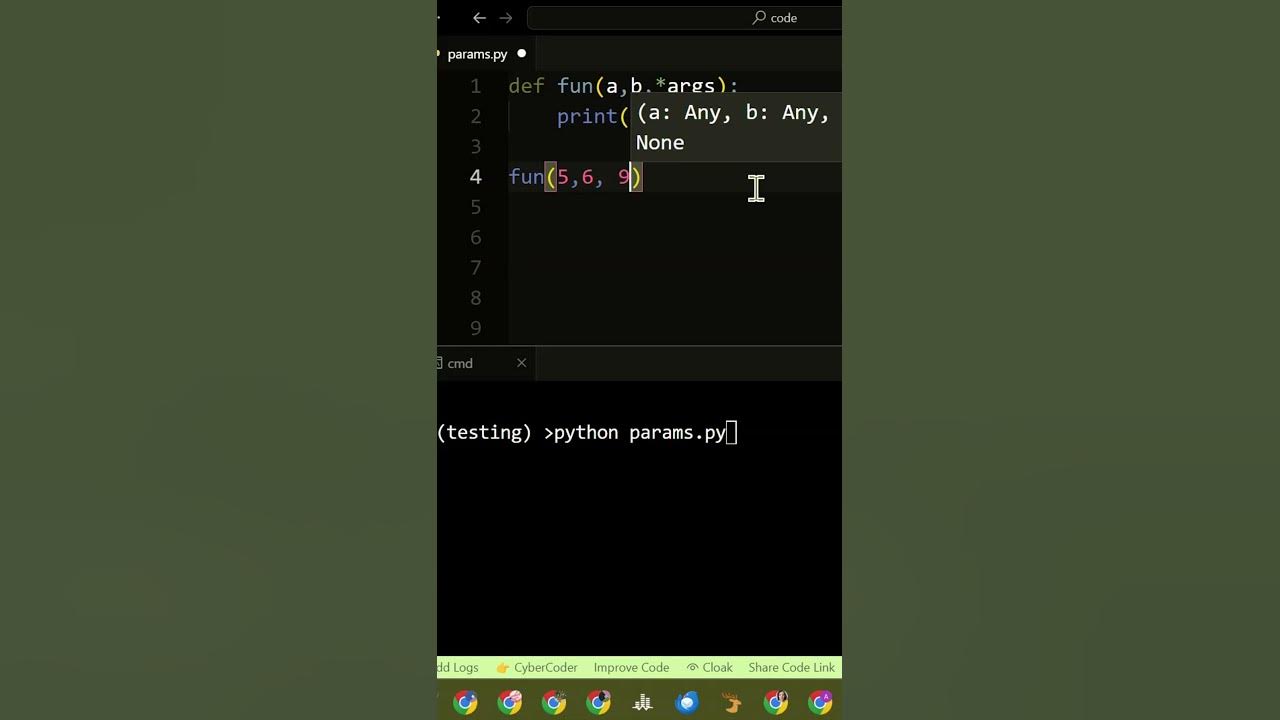 Var Positional Parameters Python Function Youtube