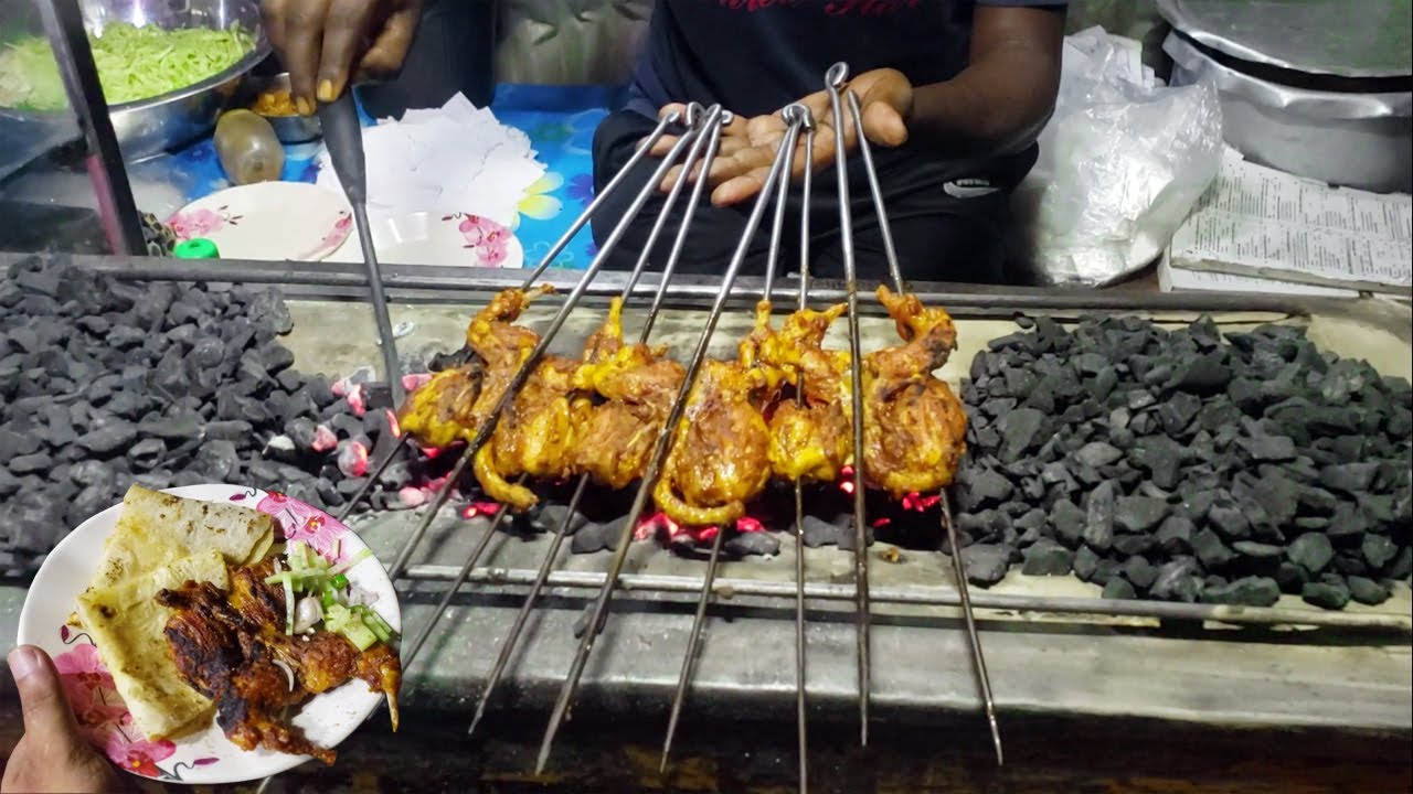 FULL QUAIL FRY | Crispy Whole Quail Tandoori / Grilled Recipe | Most ...
