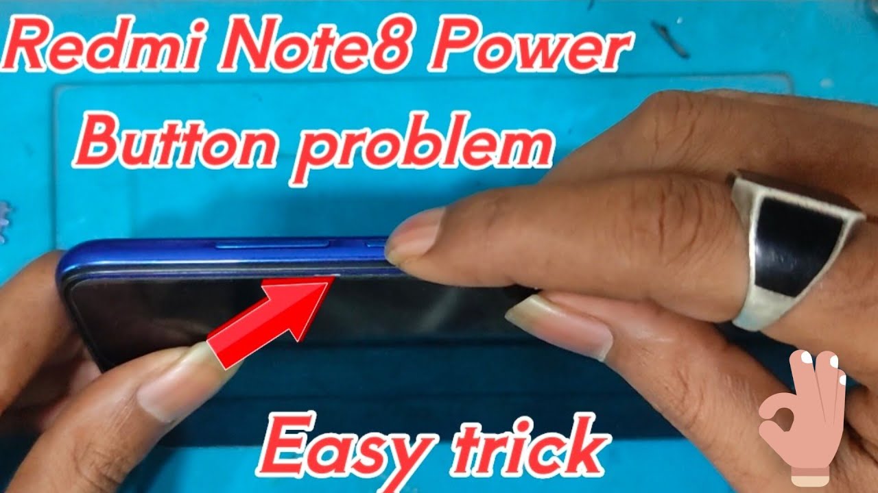 Redmi Note8 Power Button Problem|Redmi Note8 Power Button Replacement|Redmi Note8 Back Panel ...
