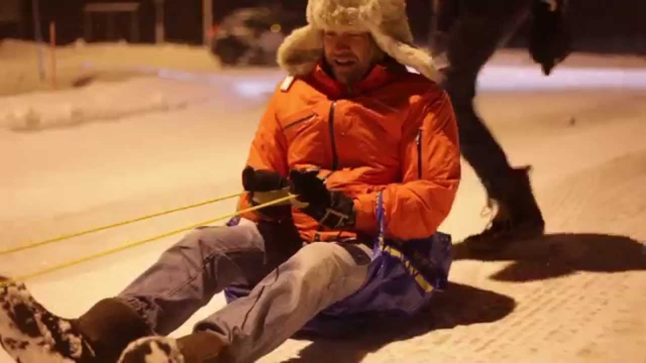 Noordkaap Challenge 2014 - 2CV Duck Sledge Challenge - YouTube