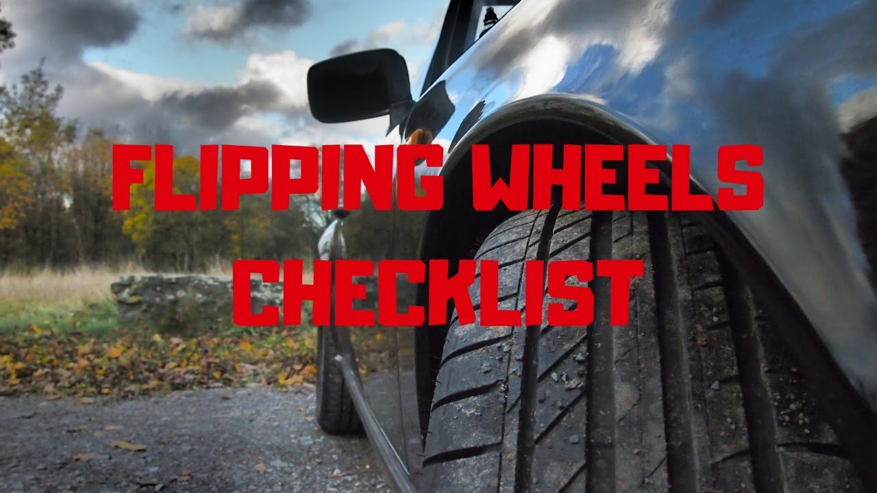Flipping Wheels Checklist - YouTube