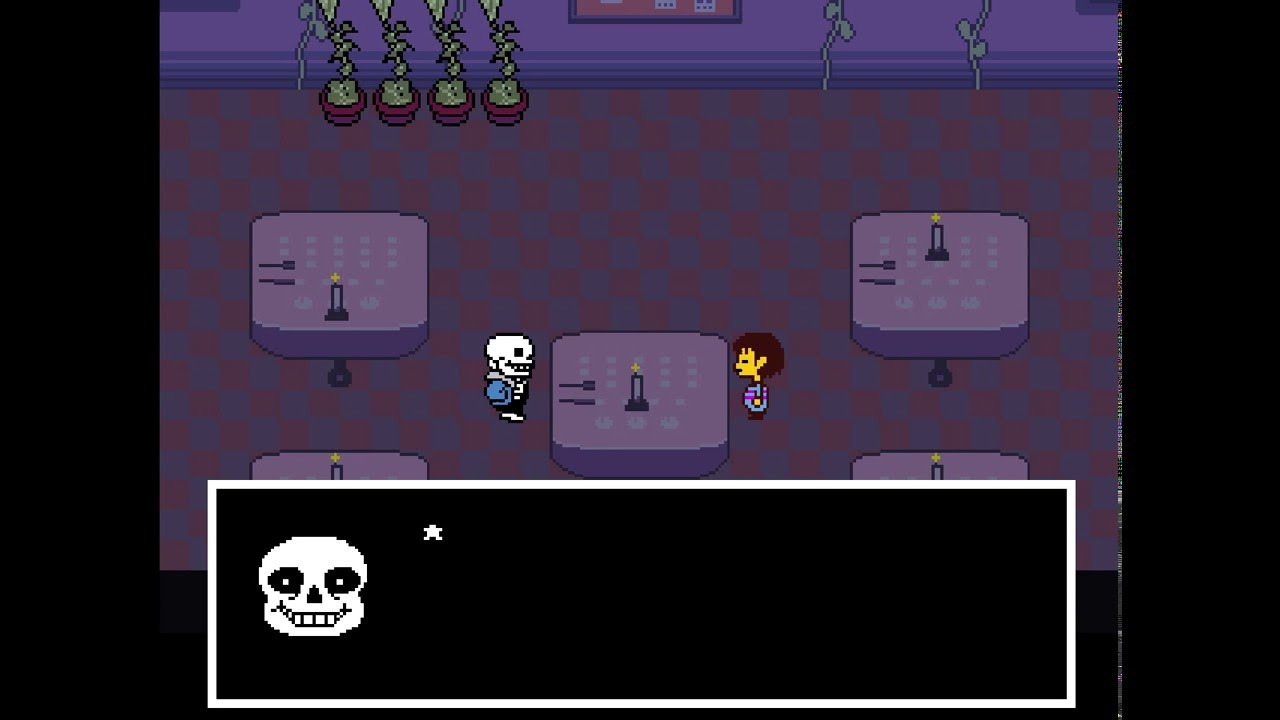 UNDERTALE: Dinner With Sans - YouTube