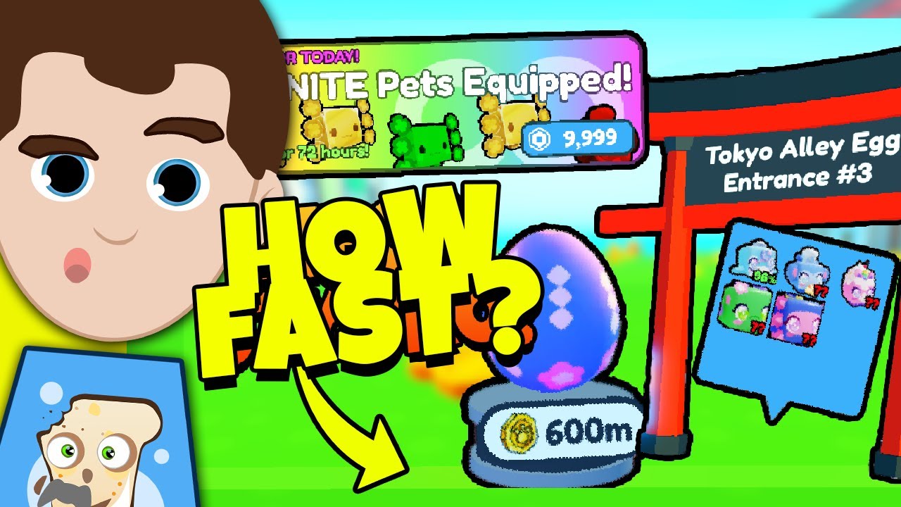 HOW FAST I CAN UNLOCK TOKYO ALLEY WITH INFINITE PETS EQUIPPED PET ...