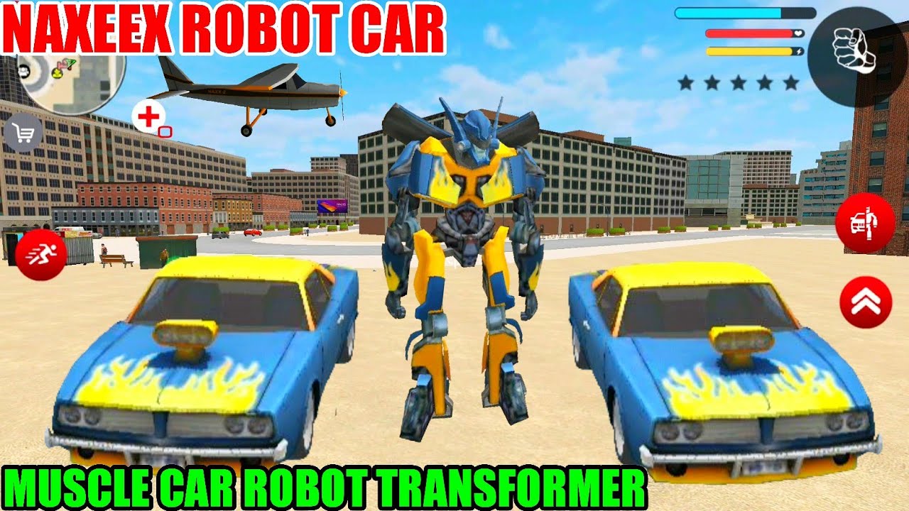 Naxeex Robot Car - Muscle Car Robot Transformer #55 | by #Naxeex | Best ...