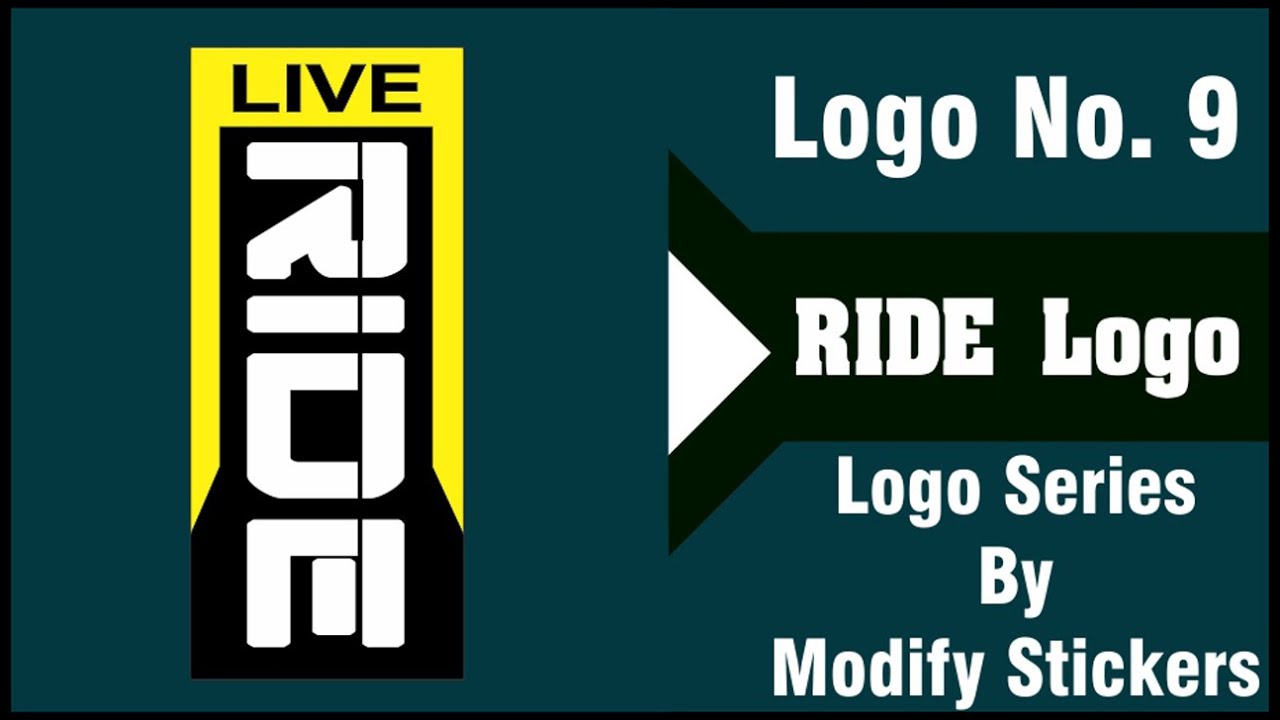 Live to Ride | Modified Logos For Bikes Shockupser | Logo Series | Logo ...