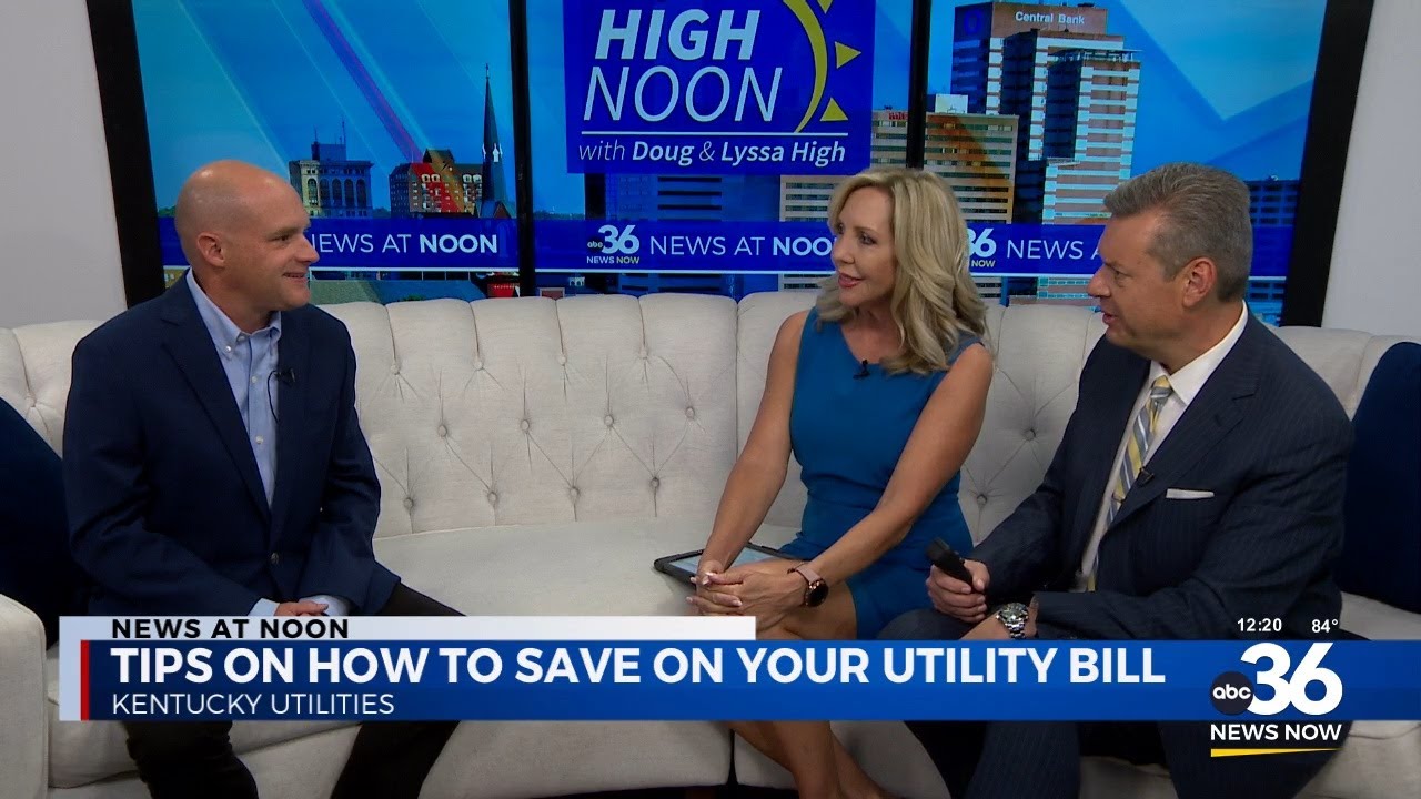 Daniel Lowry from Kentucky Utilities visits to share some tips to save ...