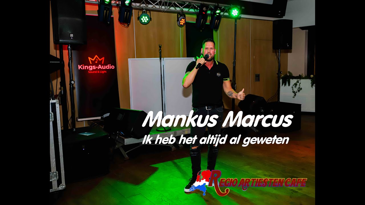 Mankus Marcus bij het Regio Artiesten Café. - YouTube