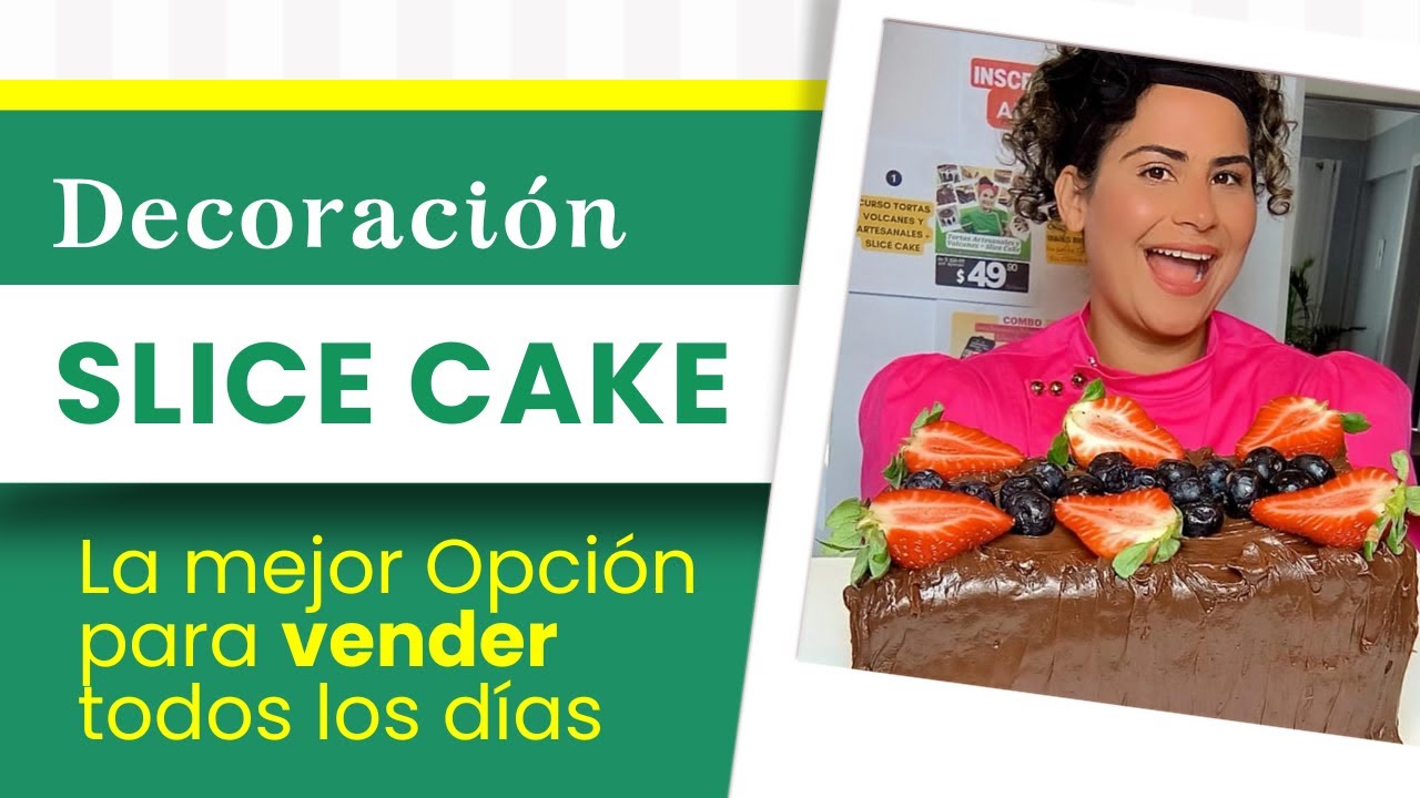 Cómo hacer un Slice Cake perfecto - YouTube