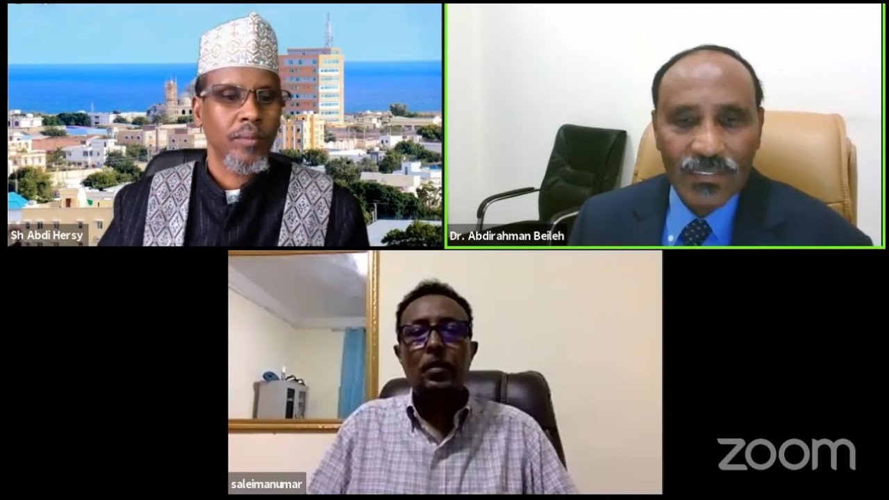 Dhaqalaha Somalia: Wazirka Maliyadda Dr. Bayle & Agasimaha Goud ...