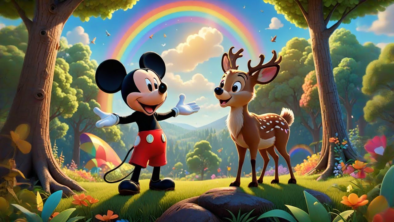 🐭🦌 Mickey Mouse and the Deer’s Adventure 🌳 - YouTube
