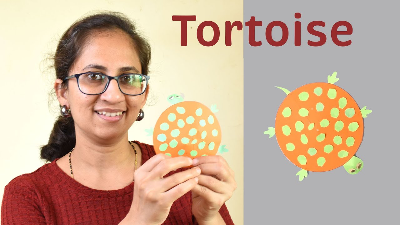 Making Paper Tortoise | Easy Paper Crafts | DIY Crafts - YouTube