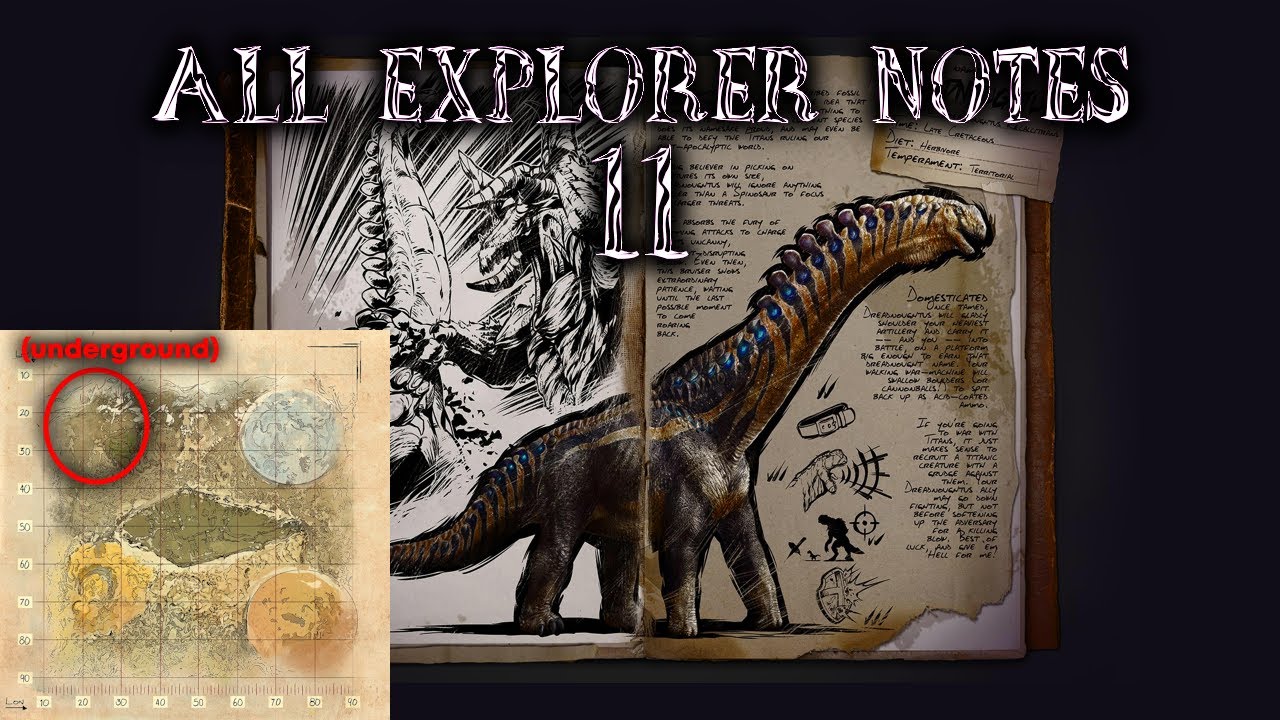 How To Find All Explorer Notes On Extinction! | Ark: Survival Evolved ...