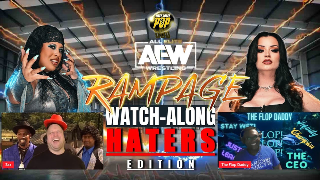 AEW Rampage 8/16/24 FULL Show LIVE Stream Watch-Along HATERS Edition ...