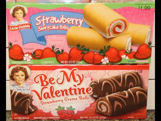 Strawberry Shortcake Rolls Little Debbie