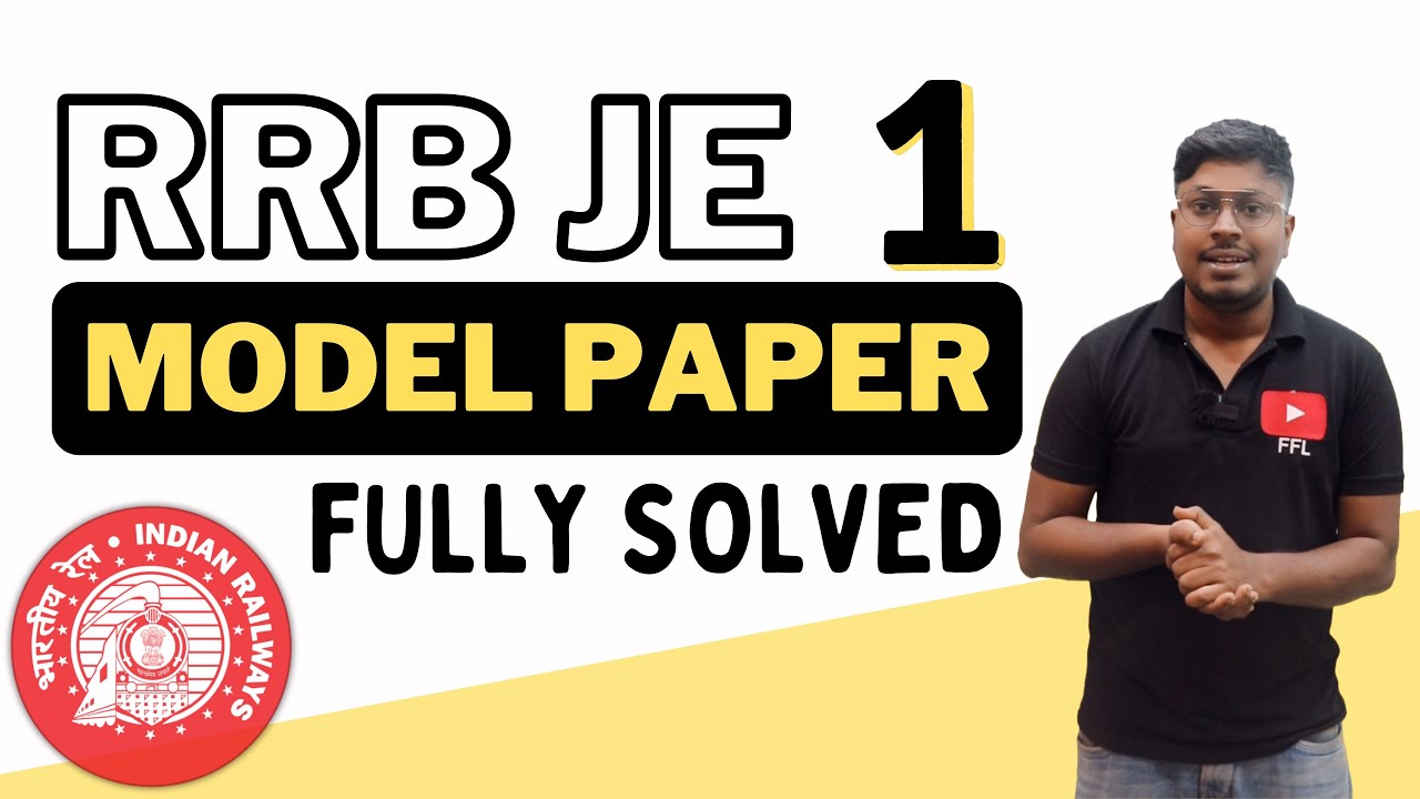 Model Paper (Quantitative Aptitude) || RRB JE (2024-25) - YouTube