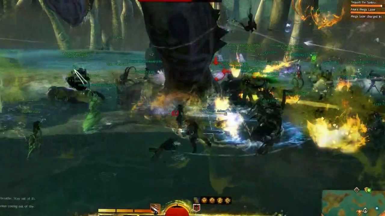 Guild Wars 2 Ejderha Boss. - YouTube