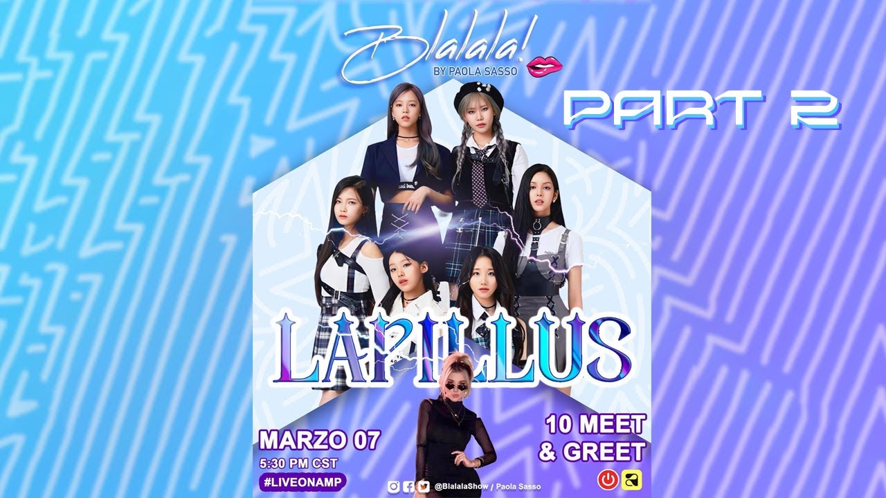 Lapillus on Blalala! by Paola Sasso [ MEET and GREET ] Part 2 - YouTube
