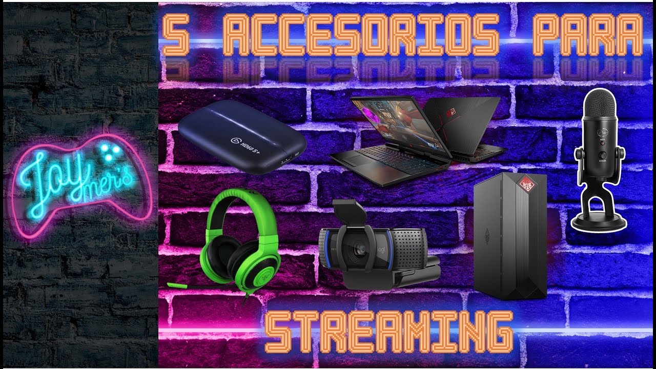 LOS 5 ACCESORIOS MAS IMPORTANTES PARA HACER STREAMING ( CONSOLA COMO PC ...