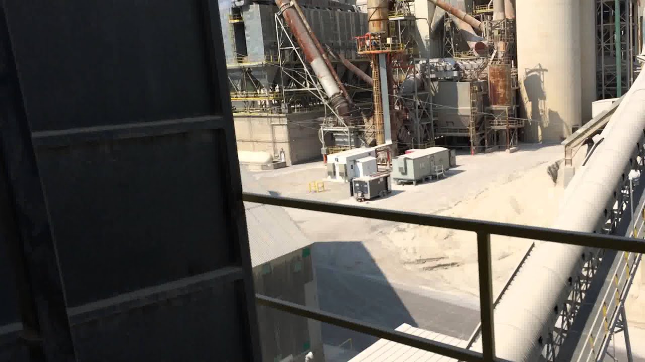 Kosmos Cement plant, Crusher room. - YouTube
