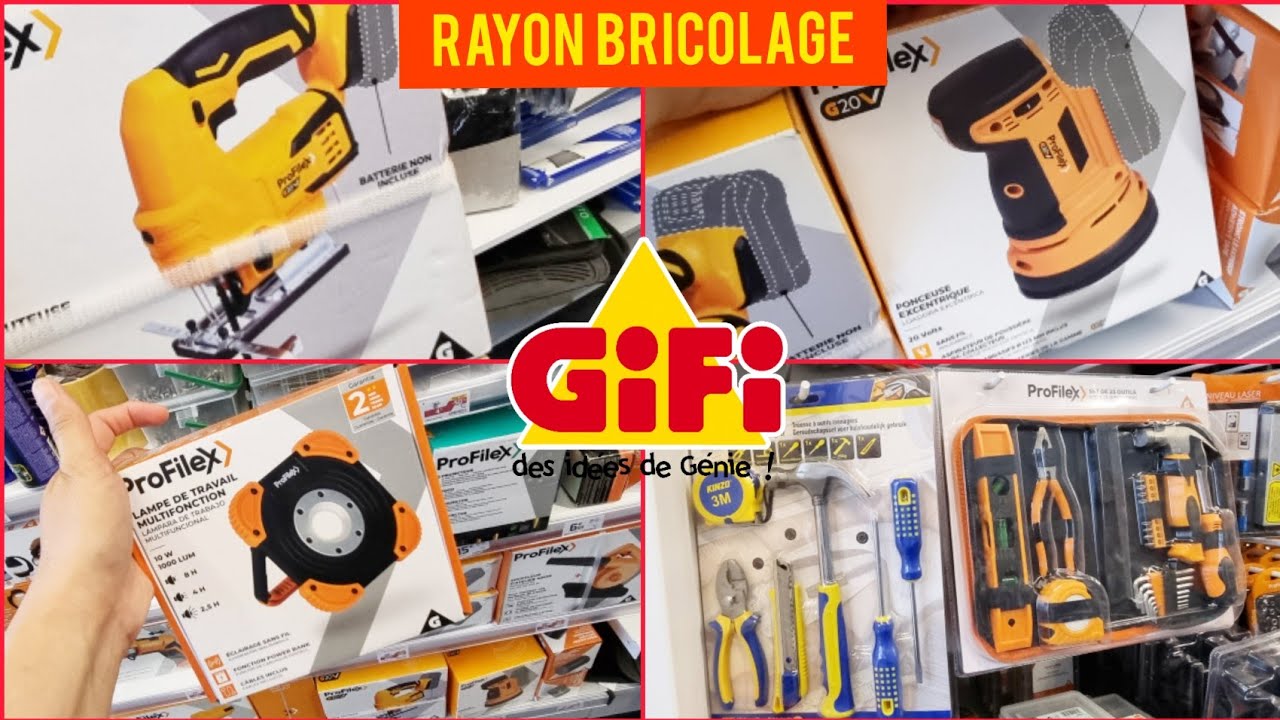 ️💛GIFI BRICOLAGE promos - 50% : on découvre le rayon ensemble - YouTube