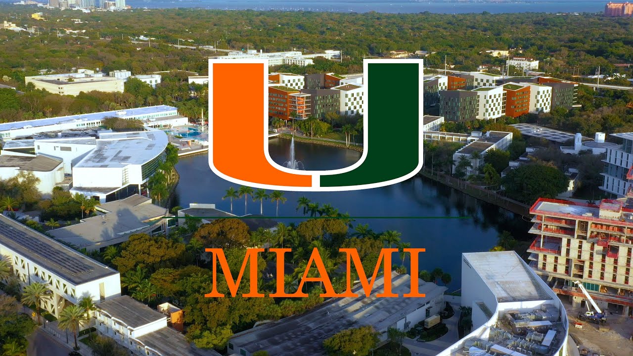 University of Miami by drone | | Stunning 4K Aerial Tour of Coral ...