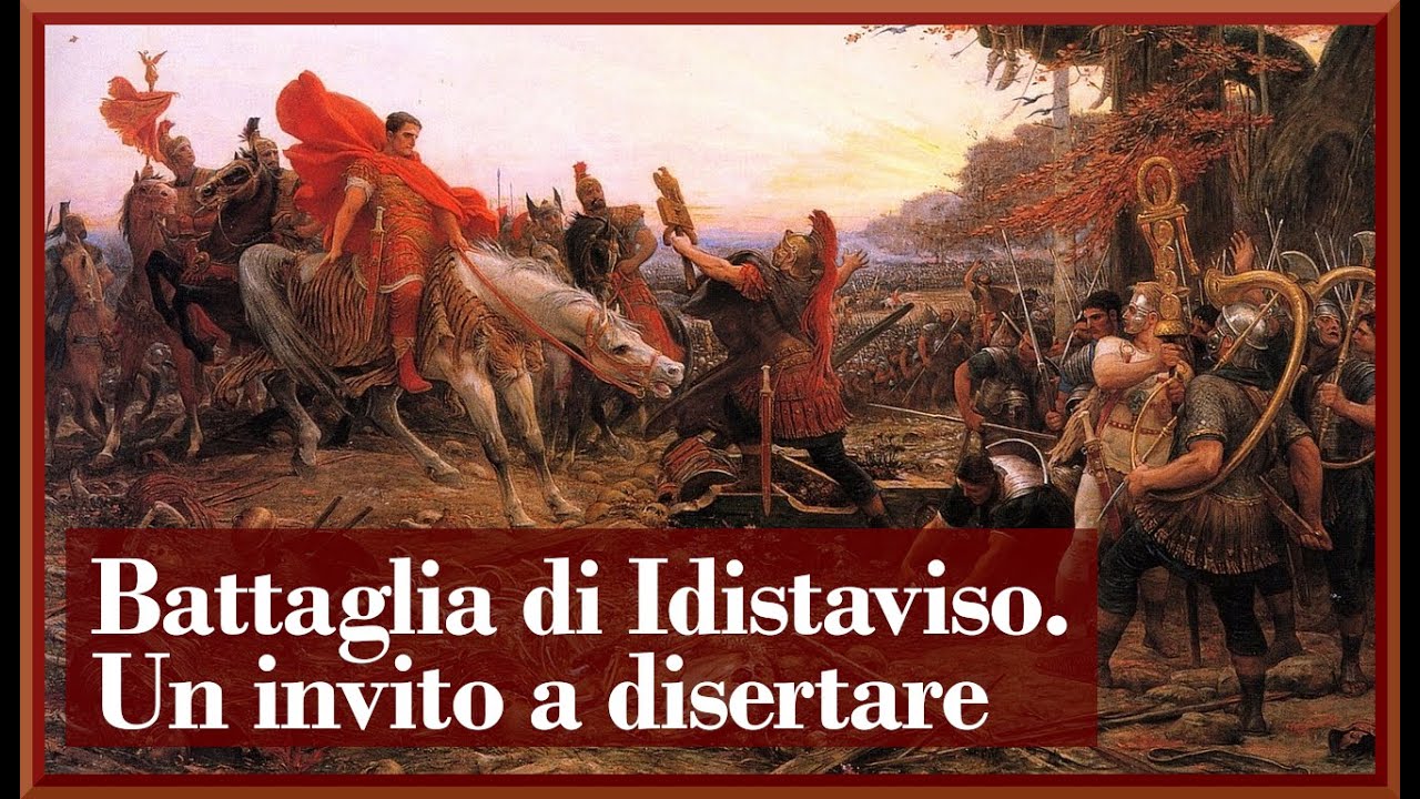Battaglia di Idistaviso. Un Germano invita i Romani a disertare - YouTube
