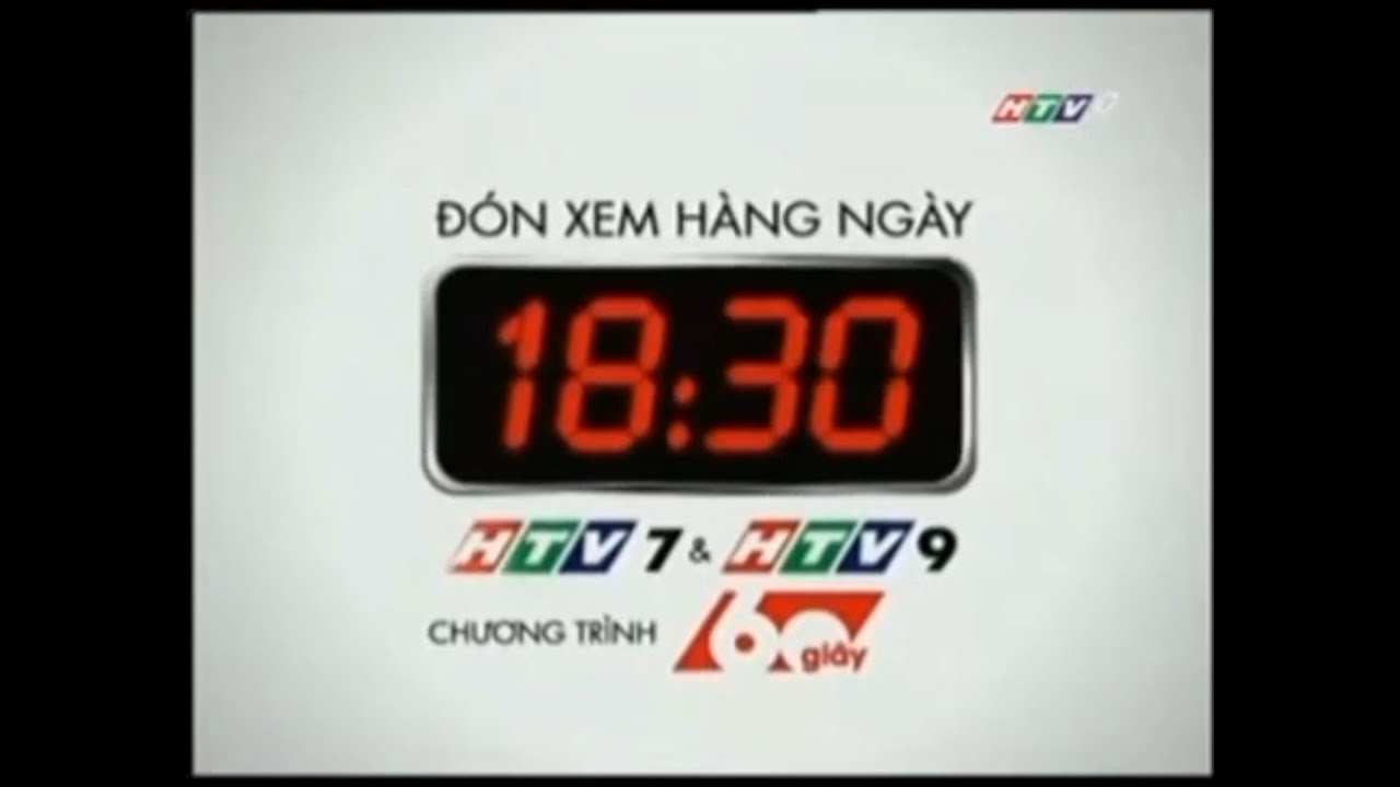 HTV7/HTV9 6h30 60 giây | Chương trình Quảng cáo 2012 - YouTube