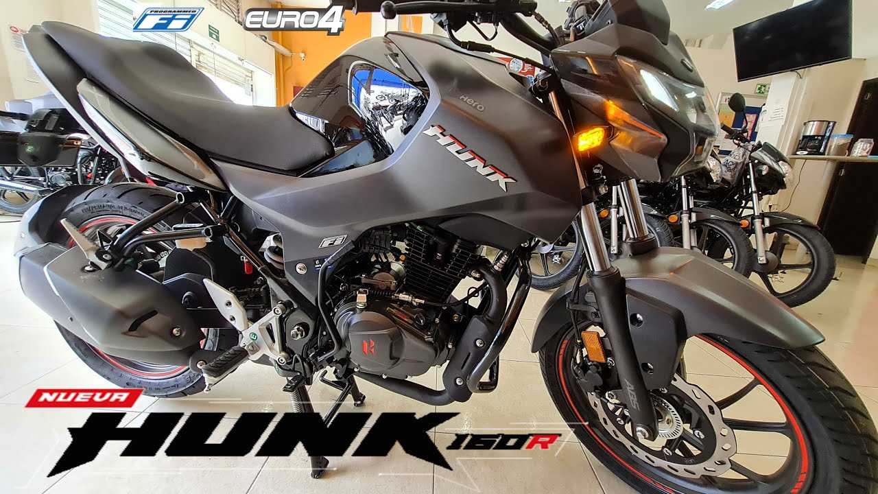 NUEVA HERO HUNK 160R BLACK MODELO 2023 - PRECIO ESPECIFICACIÓN TÉCNICA ...