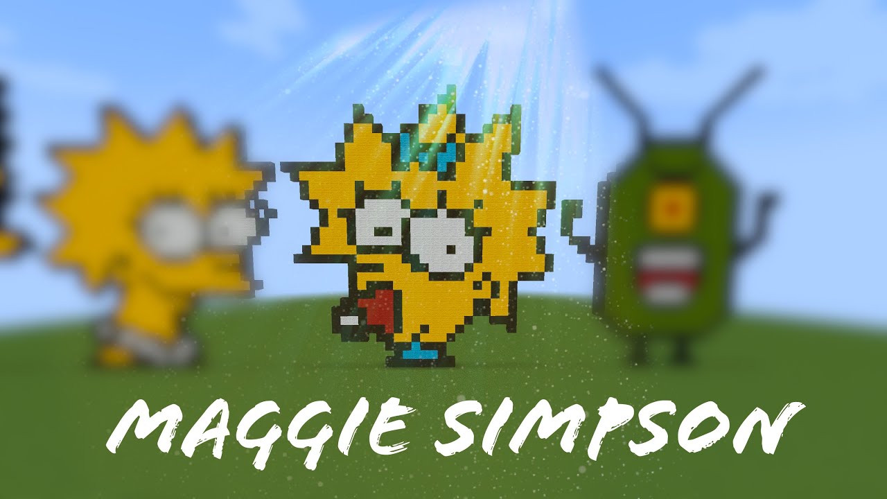 The SIMPSON FAMILY in Minecraft | Maggie Simspon - YouTube