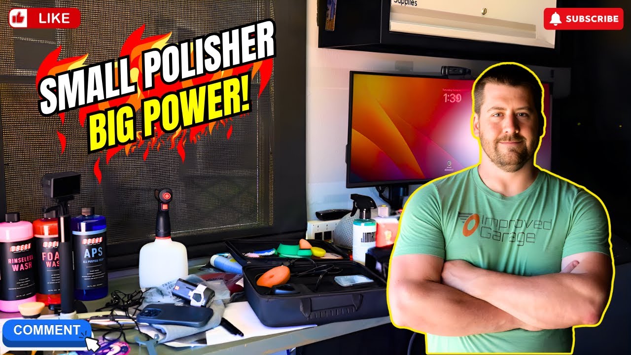 Clover 3" Mini Polisher Review & Test | Compact Dual Action Polisher ...