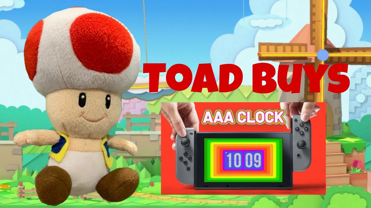 Toad Buys AAA Clock - SMB1000 Short - YouTube