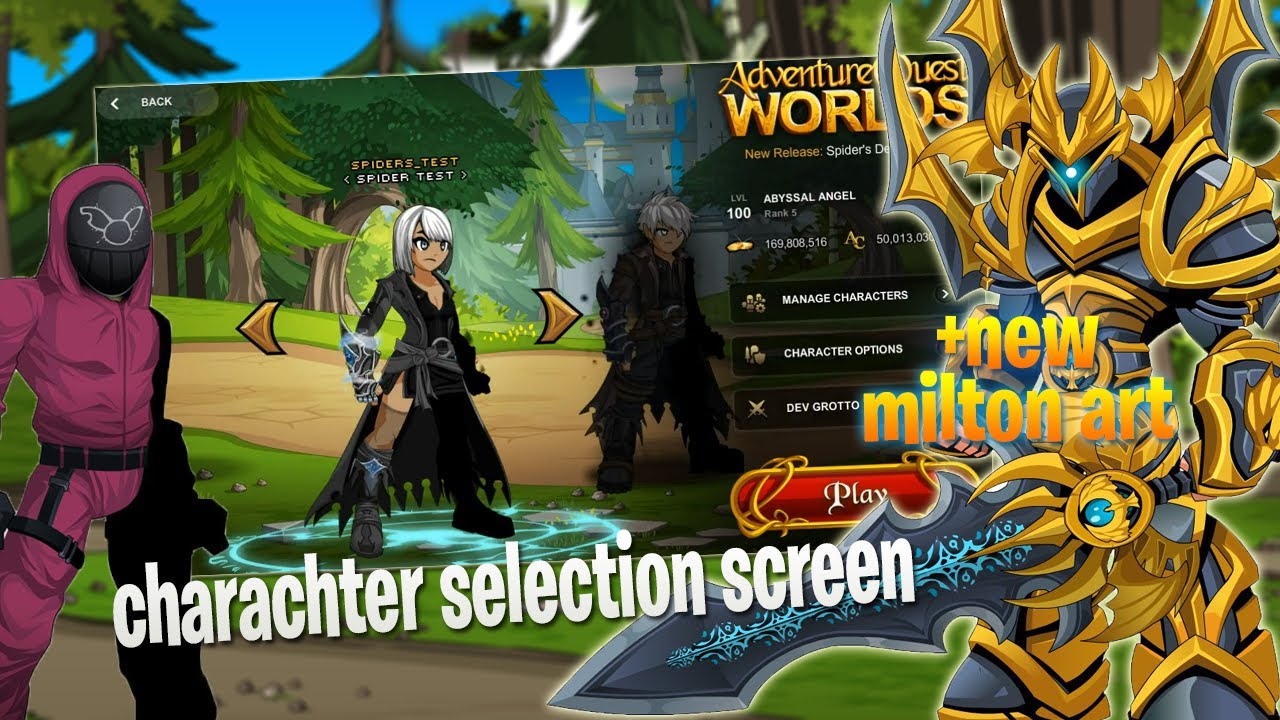 AQW NEWS AQ2D UI MORE FEATURES AND SETS - YouTube