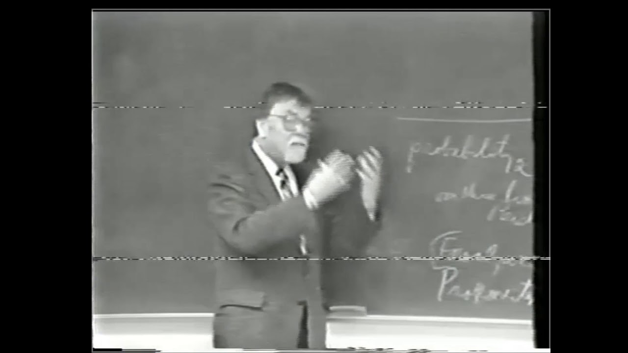 Paul Meehl - Philosophical Psychology Lecture 9/12 - YouTube