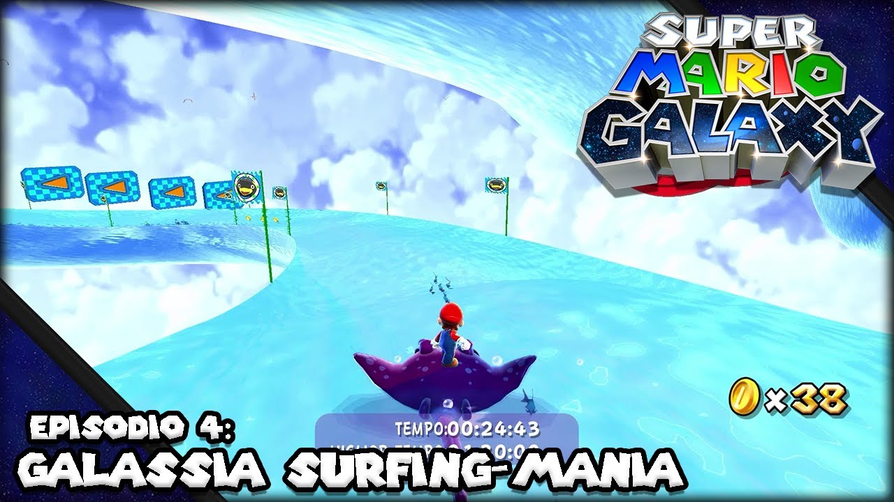 Super Mario Galaxy - Ep.4 - Galassia Surfing Mania - YouTube