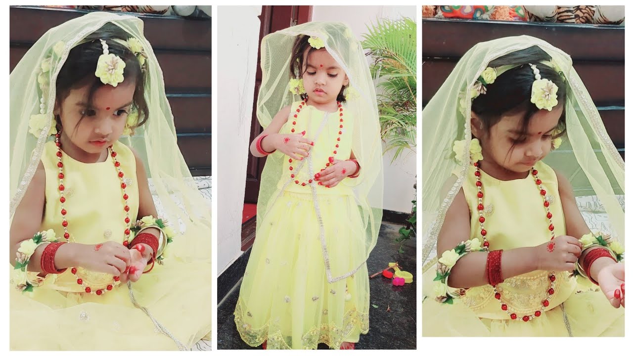 Parvati Makeup Look For Baby Girl - Mahashivratri Special - YouTube